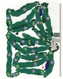 Santa Fe Country Club - Layout Map | Course Database